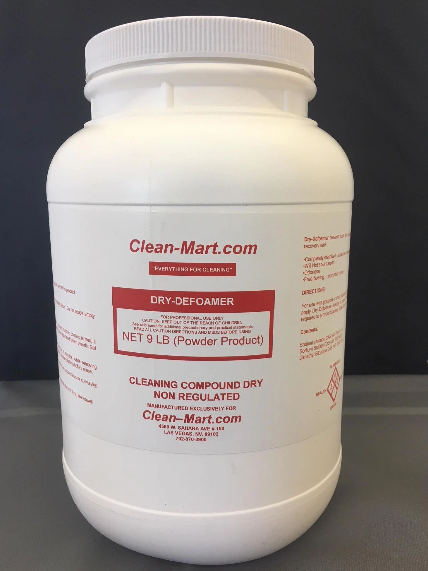 Dry Defoamer 9 lbs. - Clean-Mart