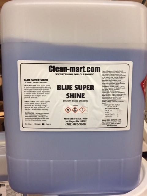 Blue Super Shine 5 Gallon Pail - Clean-Mart